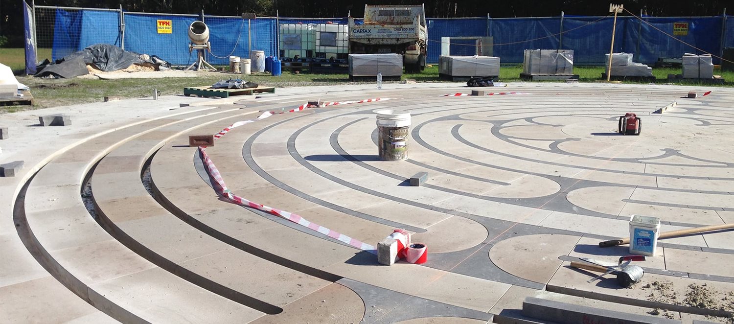 Creating the Labyrinth - Centennial Parklands