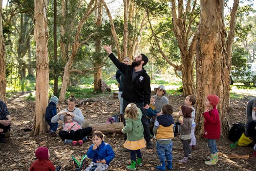 Learn - Nature Play - Bush School excursion - Centennial Parklands